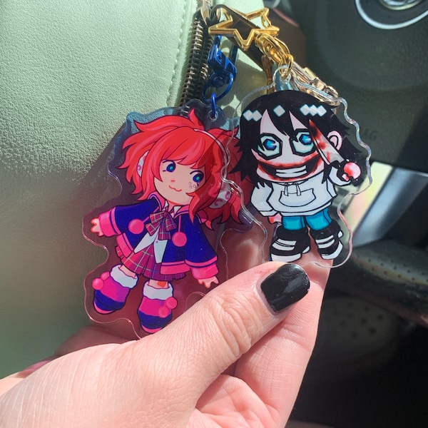 Creepypasta Keychains - Etsy
