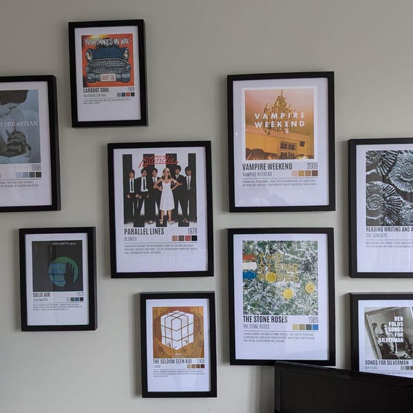 Custom Album Poster Music Posters Album Cover Print Choose Your ...