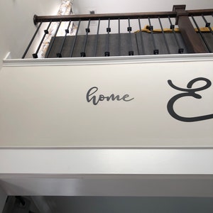 Home Metal Sign Metal Wall Art Home Sign Metal Words - Etsy