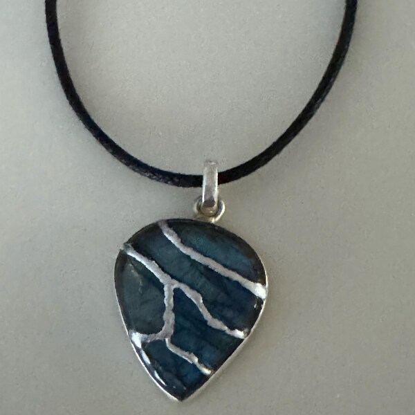 KINTSUGI NECKLACE JAPANESE Art Mom Necklace Gift Best Gift Dendrite ...