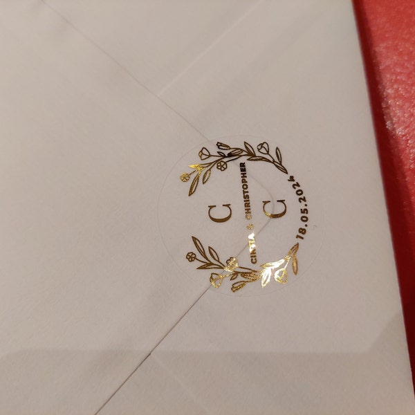 Tic Tac Label Foiled, Mint to Be Wedding Favor Sticker With Real Gold ...