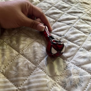 4 Spider-man Glass Smoke Bowl Unique Smoking Pipes Tobacco Bowls Pipe ...