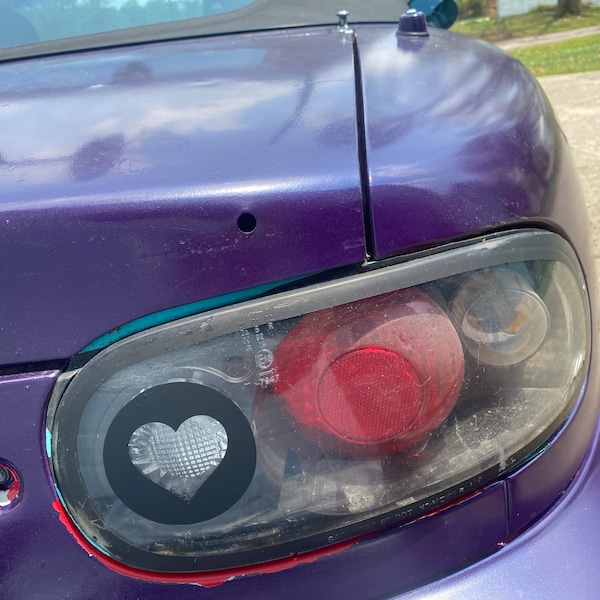 Mazda MX5 Miata N.A / N.B / N.C / N.D Tail Light Heart/star Decals - Etsy