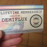 BISEXUAL Proud Parent/partner/sibling/friend Lifetime Membership Card ...
