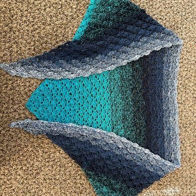 Double Crochet Ripple Stitch, Easy Wavy Crochet Pattern Quick and Easy ...