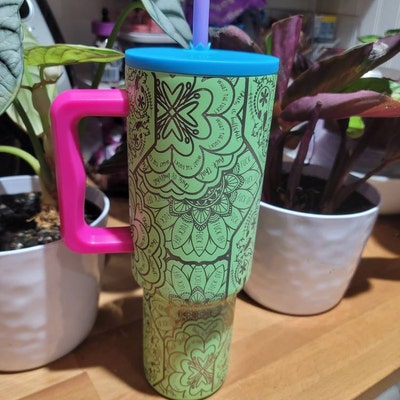 90's Throwback Laser Engraved Full Wrap Design for 40oz Tumbler ...