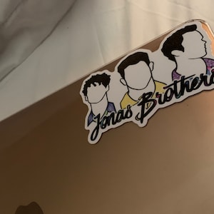 Jonas Brothers Sticker WATERPROOF - Etsy