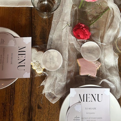 Arch Table Menu Placecard Wedding Menus, Place Cards Personalised ...