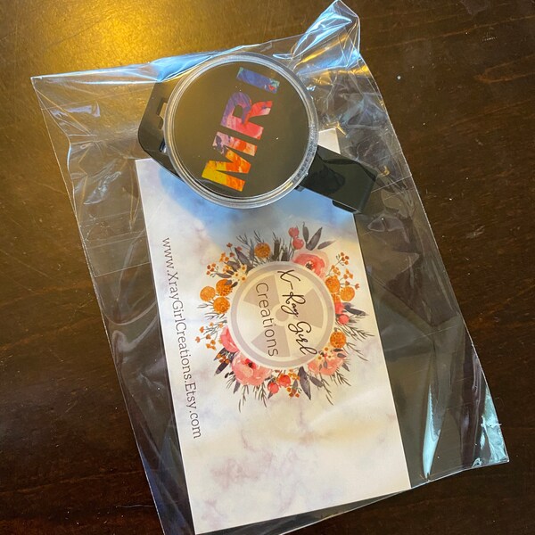 MRI Safe Badge Reel - Mri Tech Badge Holder -radiology Badge Reel MRI ...