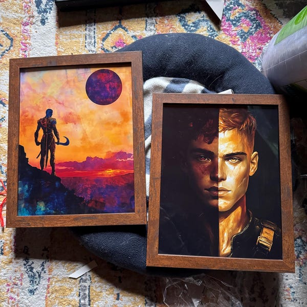 Darrow “the Reaper” Overlooking Mars | Red Rising-inspired Digital Art ...