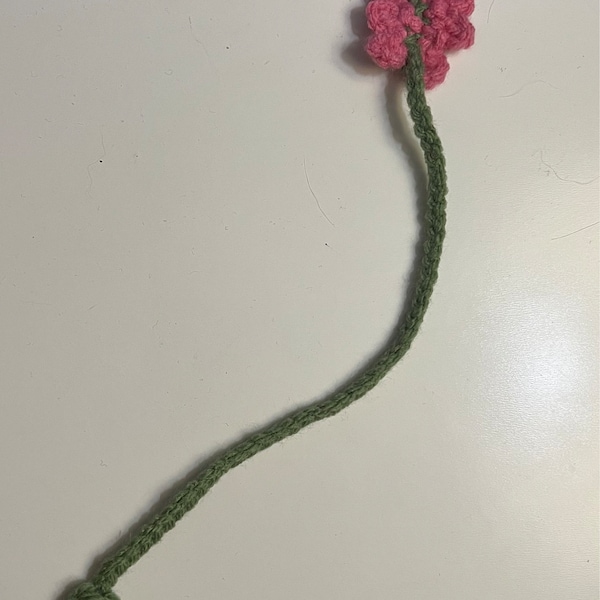 Snapdragon Flower Bookmark Crochet PDF Pattern - Etsy