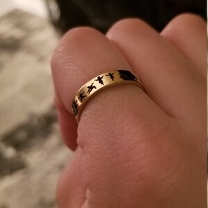 Show Me the Money Ring Free Engraving - Etsy