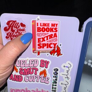 Spooky Book Club Sticker Bookish Sticker Book Lover Gift Bookish Merch ...