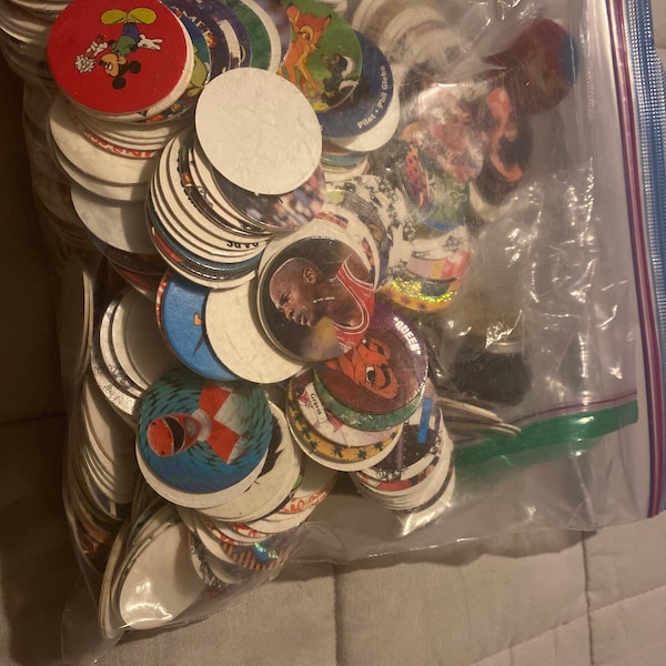 100 Misc Variety Pogs From the 90's + 1 Poison Plastic Slammer - Etsy