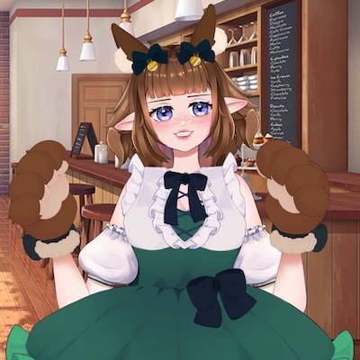 Vtuber Asset Rigged Cherry Crush Slush - Etsy