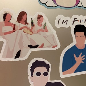 Friends Stickers Friends Vinyl Stickers Friends Favourite Quotes ...