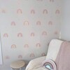 Muted Boho Rainbow Wall Decals Hand Drawn Rainbow Wall - Etsy