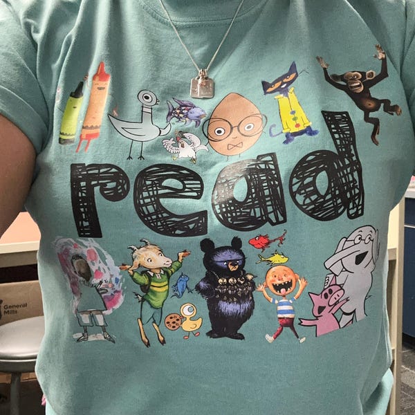 Read Children Books Shirt, Teacher Read Shirt, Kindergarten Gift Shirt ...
