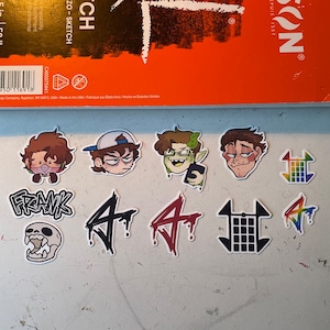 Fan-made Dream SMP Coloring Book DSMP Wilbursoot, Quackity, Tubbo ...