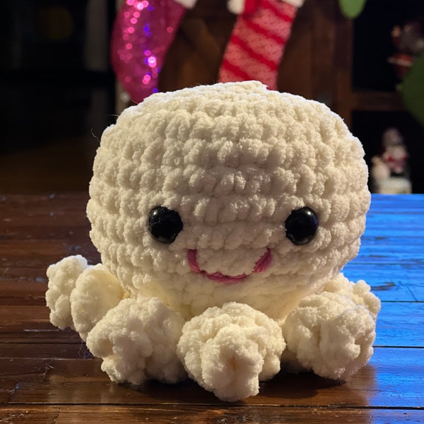 Pdf-octoplushie Rattle No Sew Crochet Pattern With Crochet Eye ...