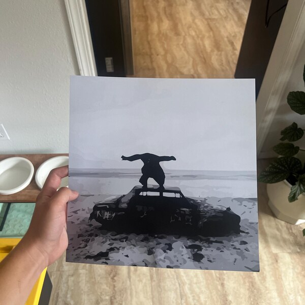 Porter Robinson Nurture Minimalist Album Cover Wall Art Canvas Print ...