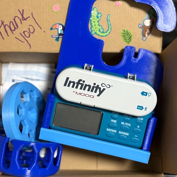 Feeding Pump Caddy | Infinity Pump | No Screw/bolt Needed ...