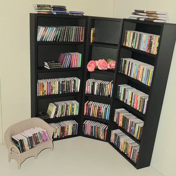 ASSEMBLED Book Nook| Acotar Inspired| Fantasy Books| Silver Flames| Bat ...