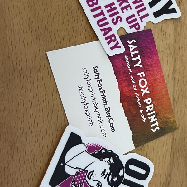 One Day We Will Wake up to His Obituary Sticker, Funny Feminist Sticker ...