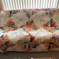 PDF PATTERN Staggered Bricks Quilt..4 Design Variations Baby, Lap, Twin ...