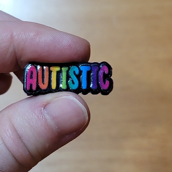 Autistic - Audhd - ADHD Acrylic PINS - Etsy