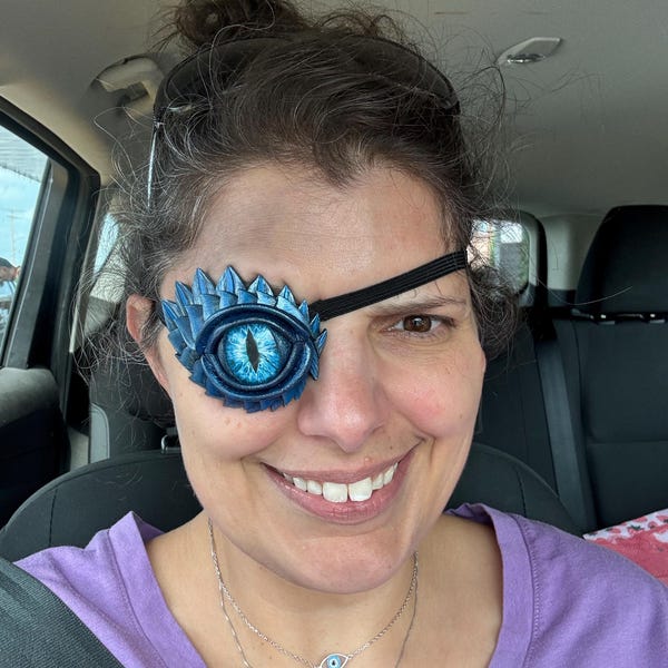 Eye Patch, Eagle Eye Patch, LARP, Cosplay, Steampunk Eye Patch ...