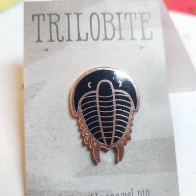 Trilobite Enamel Pin - Etsy
