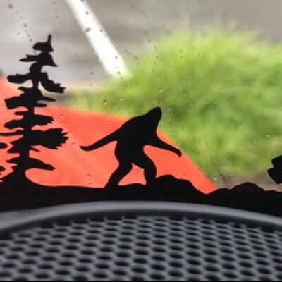 Bigfoot Sasquatch Easter Egg Decals Big Foot Yeti Stickers Fit for Jeep ...