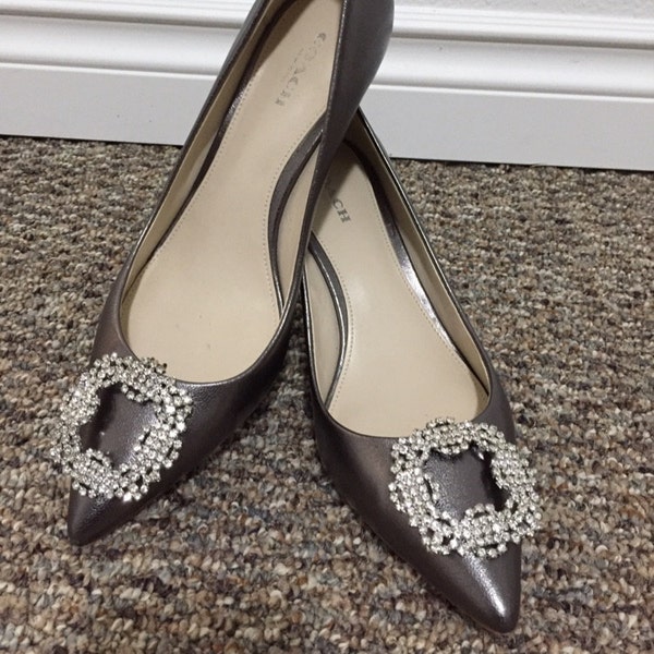 50 Rose Montees Emerald Cut 6mm X 4mm Rhinestone Beads for Wedding Gown ...