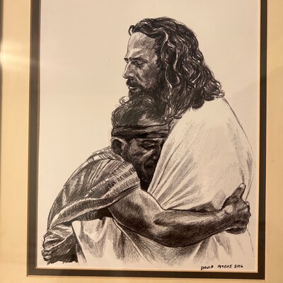 The Chosen Print, Christian Drawings, Jesus Wall Art,the Chosen Jesus ...