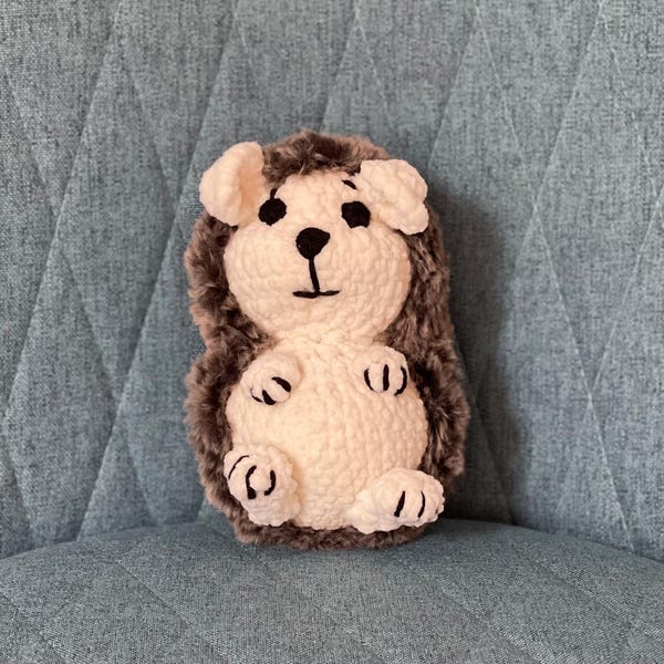 Hedgehog Crochet Pattern, Crochet Keychain, Easy Crochet Pattern ...