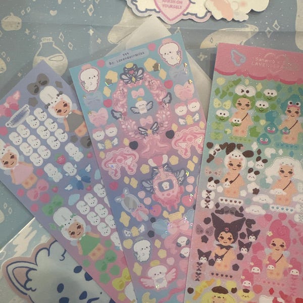 Teddy's Friendly Reminder Sticker - Etsy