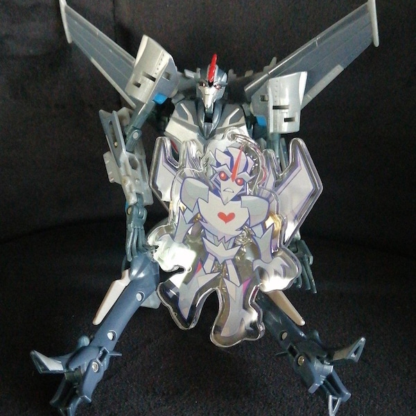Transformers Prime Starscream Wing 3" Keychain - Etsy