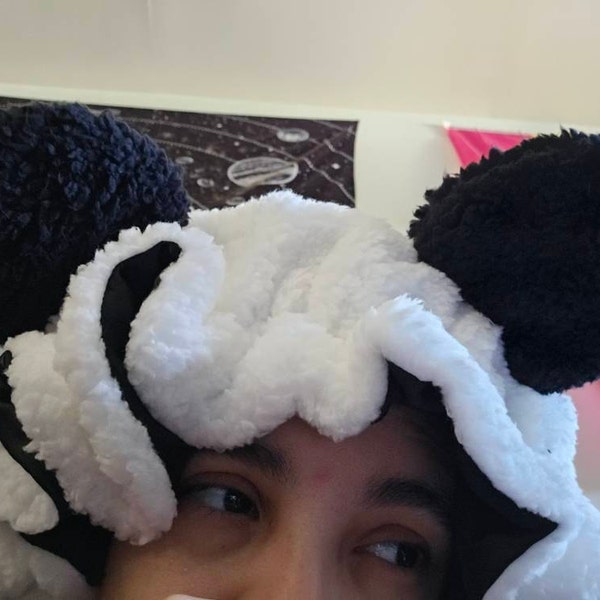 Bear Bonnet, Sleeping Hair Bonnet, Bonnet Hat, Bonnet, Hair Bonnet for ...