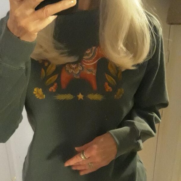 Hanukkah Sweatshirt, Botanical Sweater, Menorah Crewneck, Hanukkah Gift ...