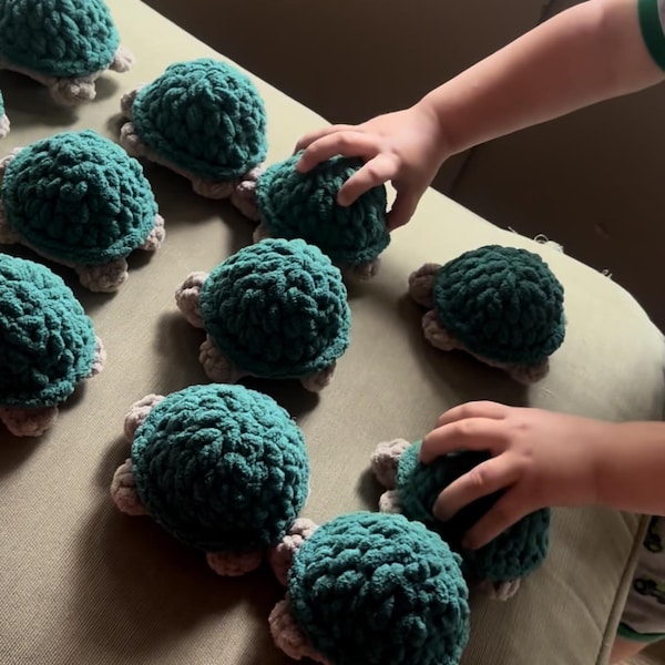 The ORIGINAL Turtle Memory Game *PATTERN* English Pdf ORIGINAL Stitched ...