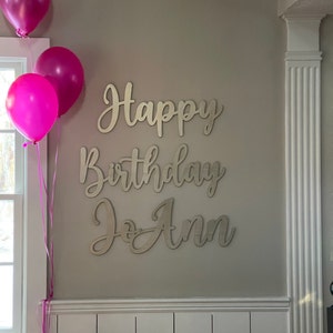 Born to Be WILD, Happy Birthday Sign, Happy Birthday Banner, Door ...