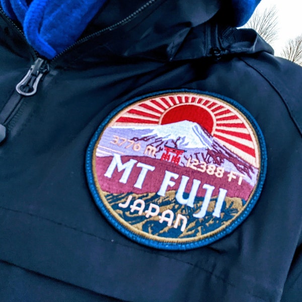 Mt Fuji Japan Patch - Etsy