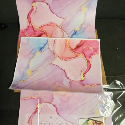 Hp Notebook Skin Green Aesthetic Floral Design Personalized Gift Custom ...