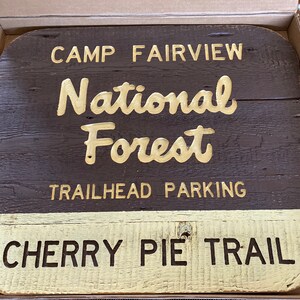 Crawford Path Trail Sign White Mountain National Forest NH | Etsy