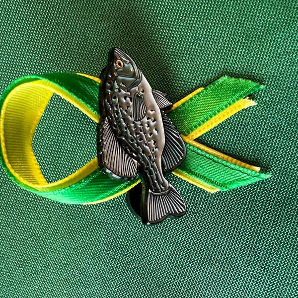 Halibut - Fish Pin With Gift Box - Etsy