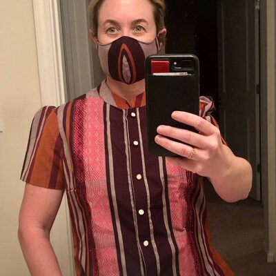 Hablon Blouse Hand Woven Hand Made Hand Loomed - Etsy