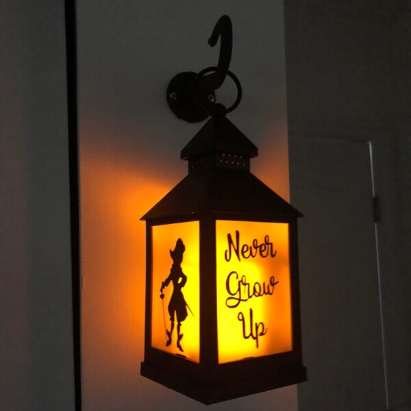 Peter Pan Lantern (color Options) - Etsy