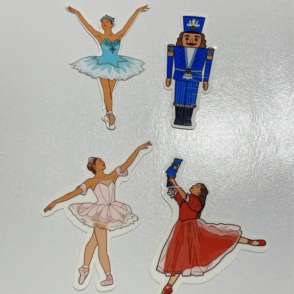The Nutcracker Ballet Die Cut Sticker Pack - Etsy