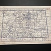 Colorado - Map - State Map - Vintage - Blueprint - Print Poster - Etsy